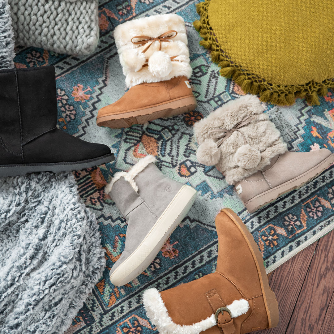 The Coziest Boots and Shoes - Fuzzy Boots - Unboxed with Shoe Carnival